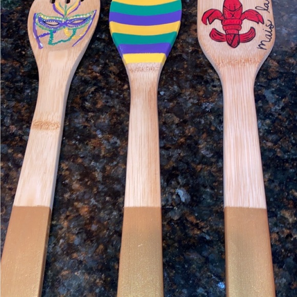 Holiday | Custom Hand Painted Spoonsspatulas | Poshmark